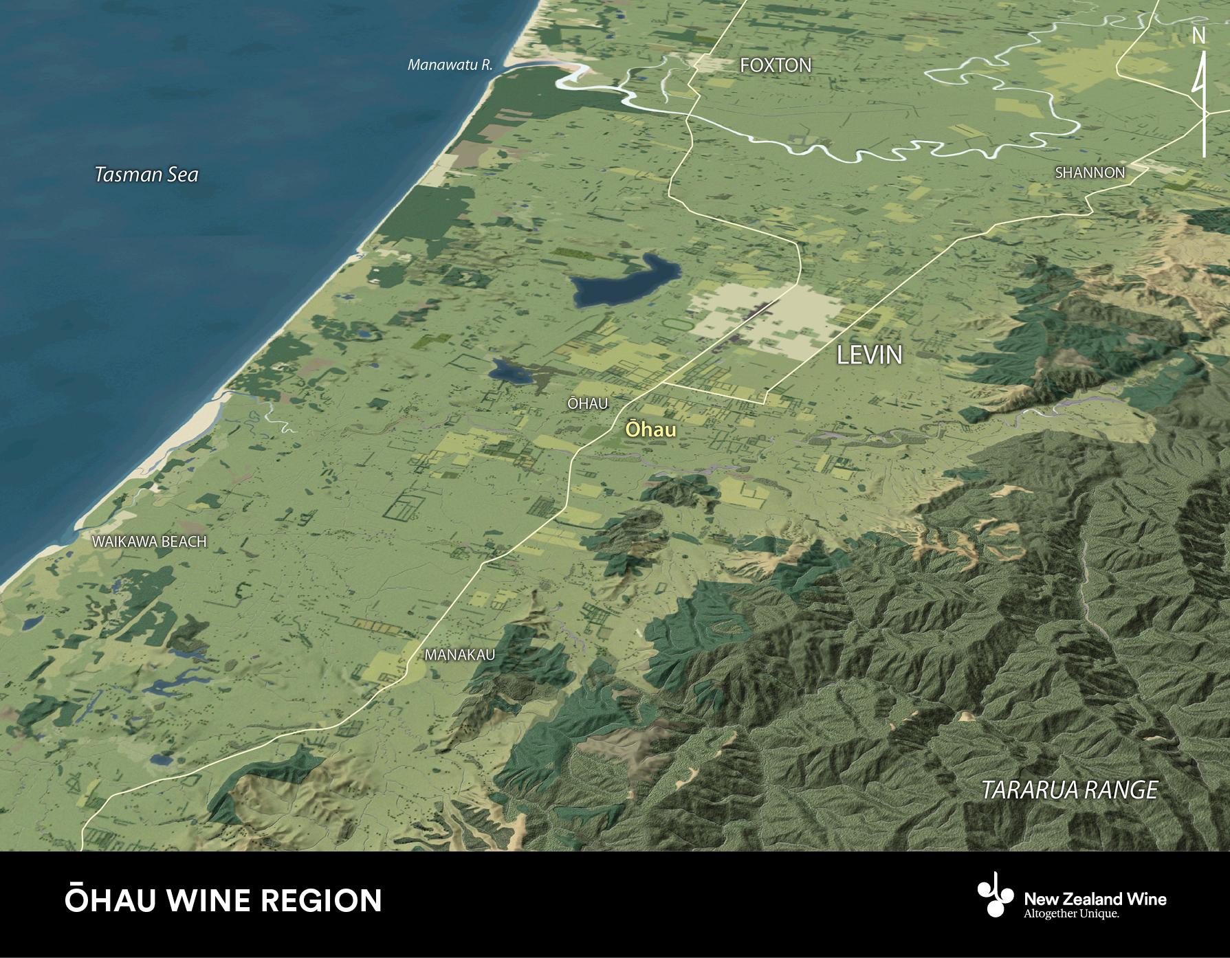 New Zealand Wine Maps | New Zealand Wine