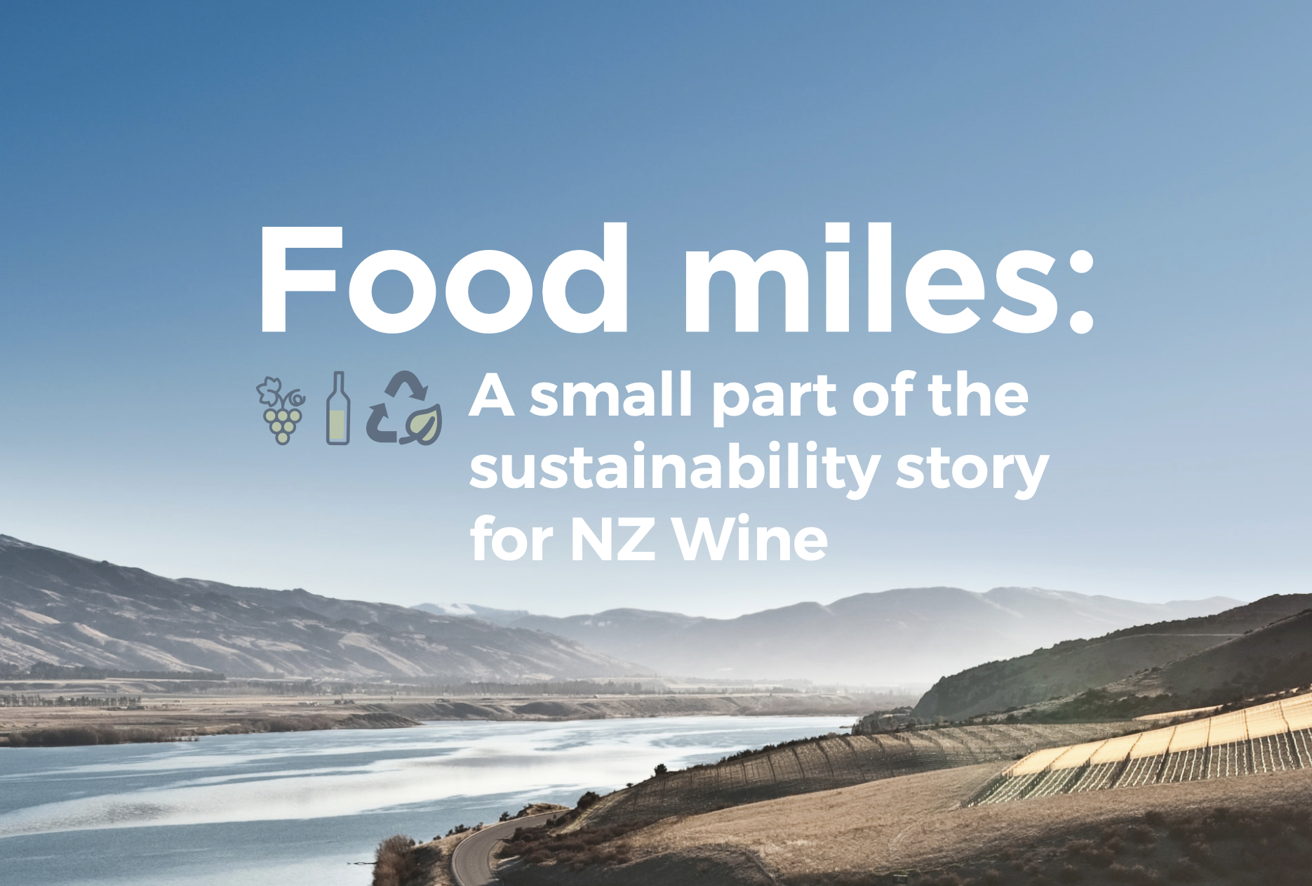 Food Miles and Sustainability | New Zealand Wine